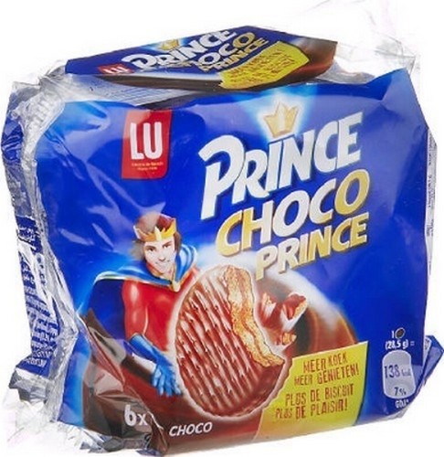 LU CHOCO PRINCE CHOC 5 + 1 29 GRMS - Arkadia Foodstore Gozo