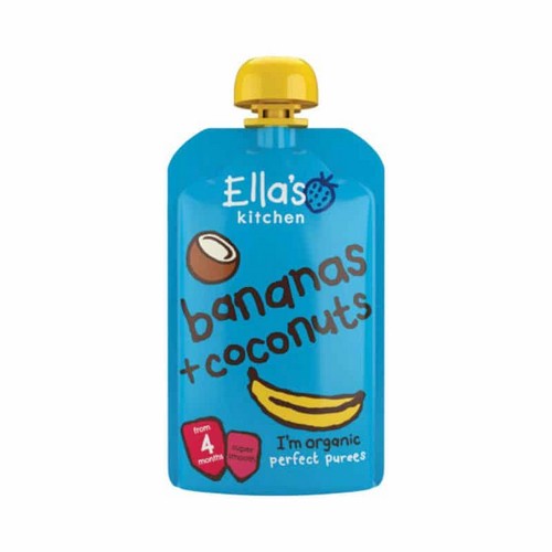 ELLAS 4M+ BANANA COCONUT 120 GRMS - Arkadia Foodstore Gozo