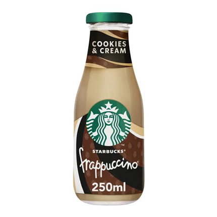 STARBUCKS FRAP COOKIES & CREAM 250 ML - Arkadia Foodstore Gozo
