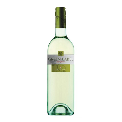 GREEN LABEL FRUITY DRY WHITE 750 ML - Arkadia Foodstore Gozo