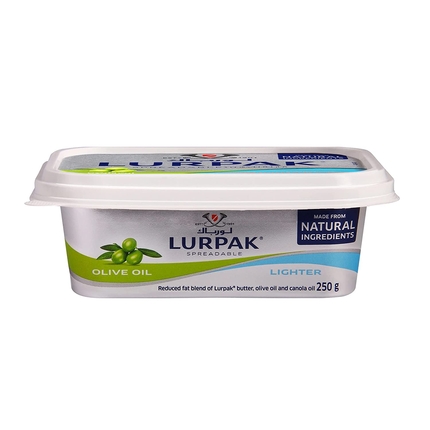 LURPAK SPREAD W OLIVE OIL 250 GRMS - Arkadia Foodstore Gozo