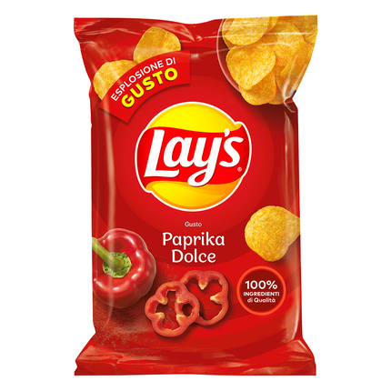 LAYS PAPRIKA DOLCE 40 GRMS - Arkadia Foodstore Gozo